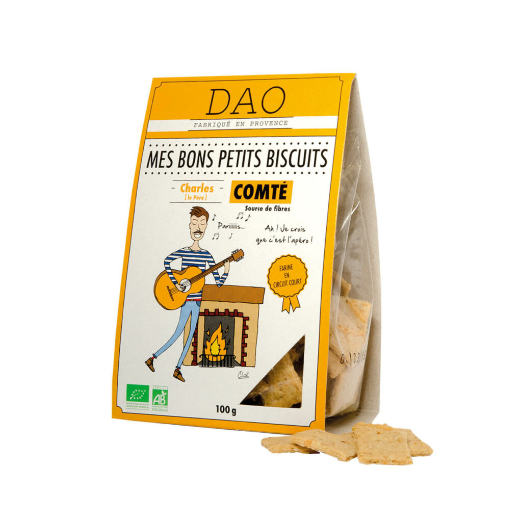 Crackers Comté AOP- vrac 3kg - Biscuits DAO